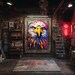 American Bald Eagle Graffiti Wall Art, Fierce Bald Eagle Graffiti Print ...