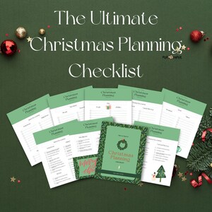The Ultimate Christmas Planning Checklist for Organizing Your Holiday Decor, Gifts, and Meals ...