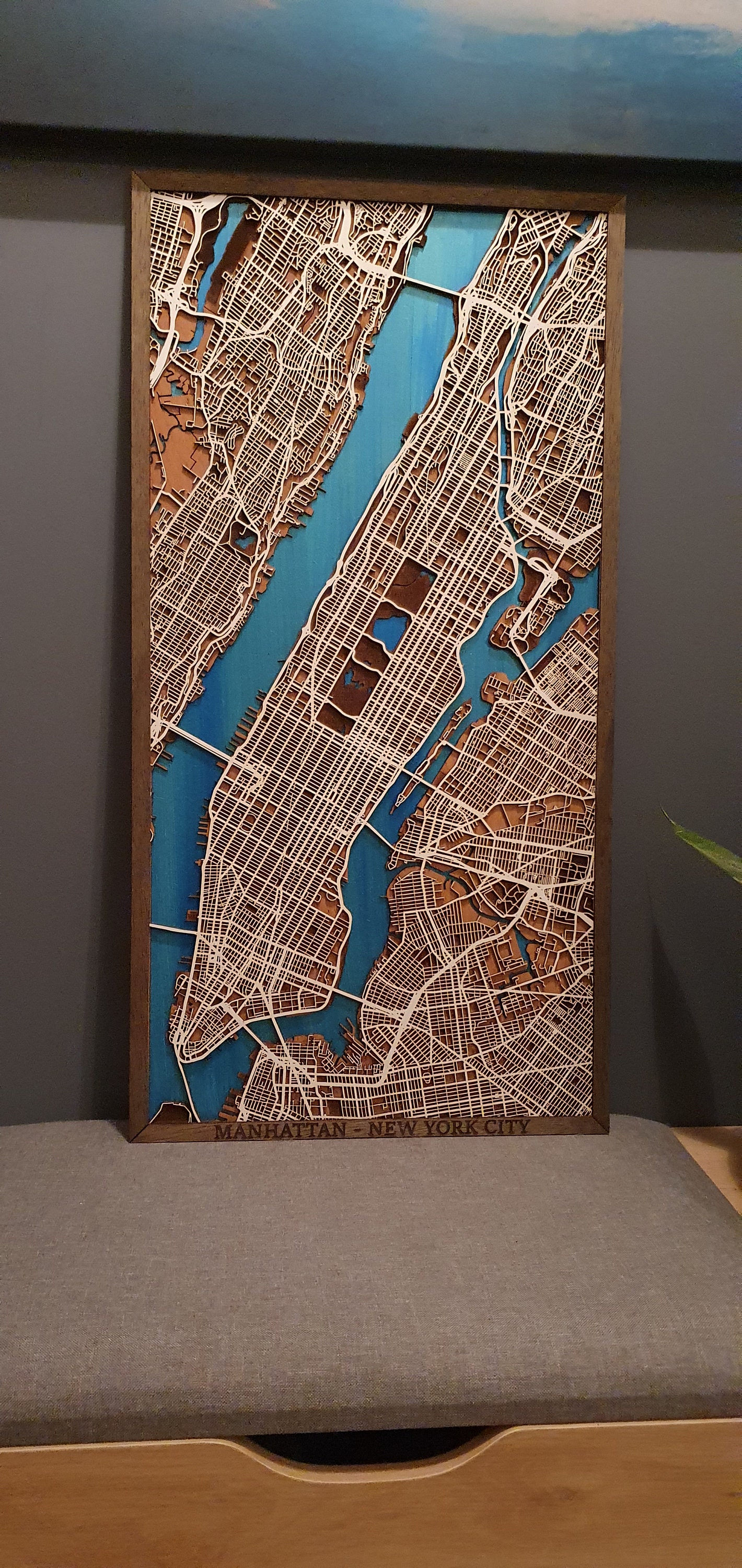 Customisable Multi-layered Wooden Map A4, A3, A2 Size. custom Sizes ...