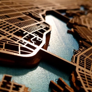 Customisable Multi-layered Wooden Map A4, A3, A2 Size. custom Sizes ...