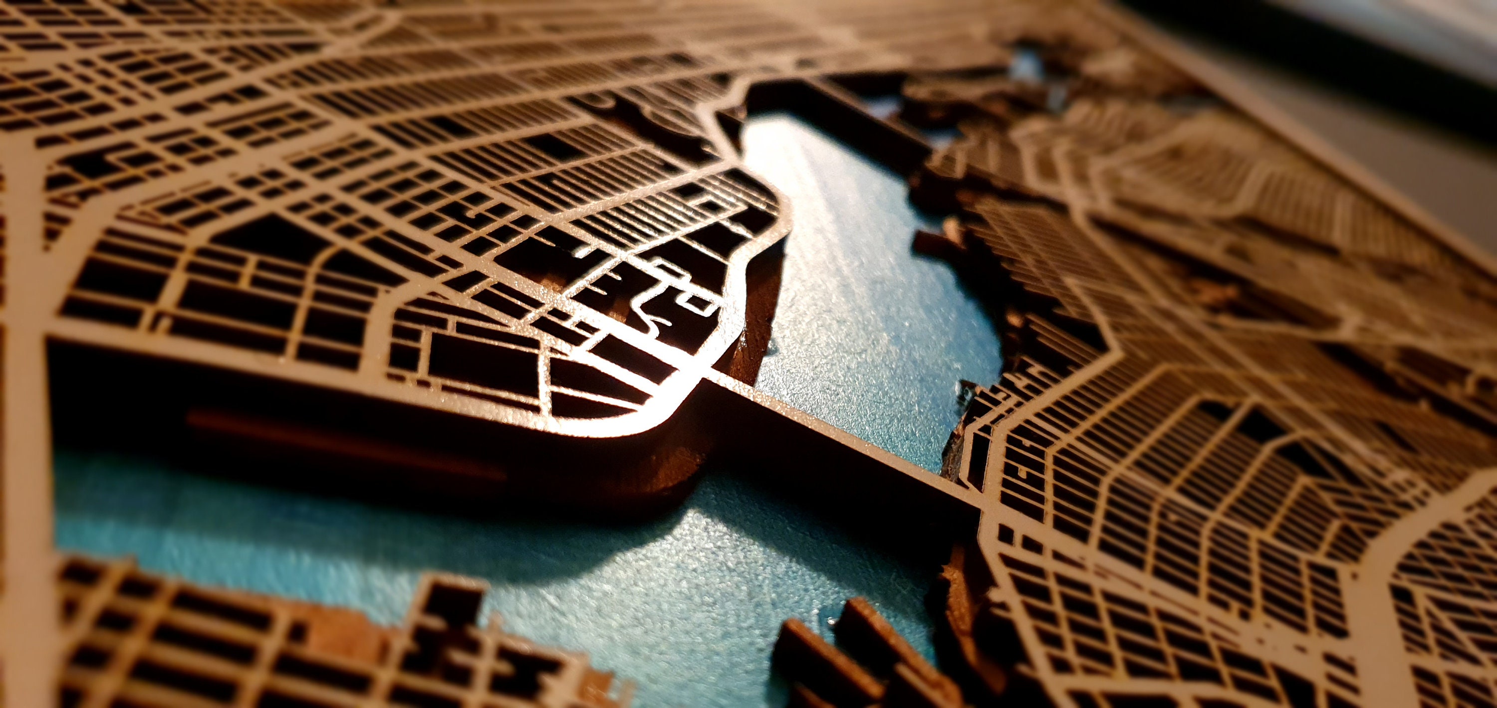 Customisable Multi-layered Wooden Map A4, A3, A2 Size. custom Sizes ...