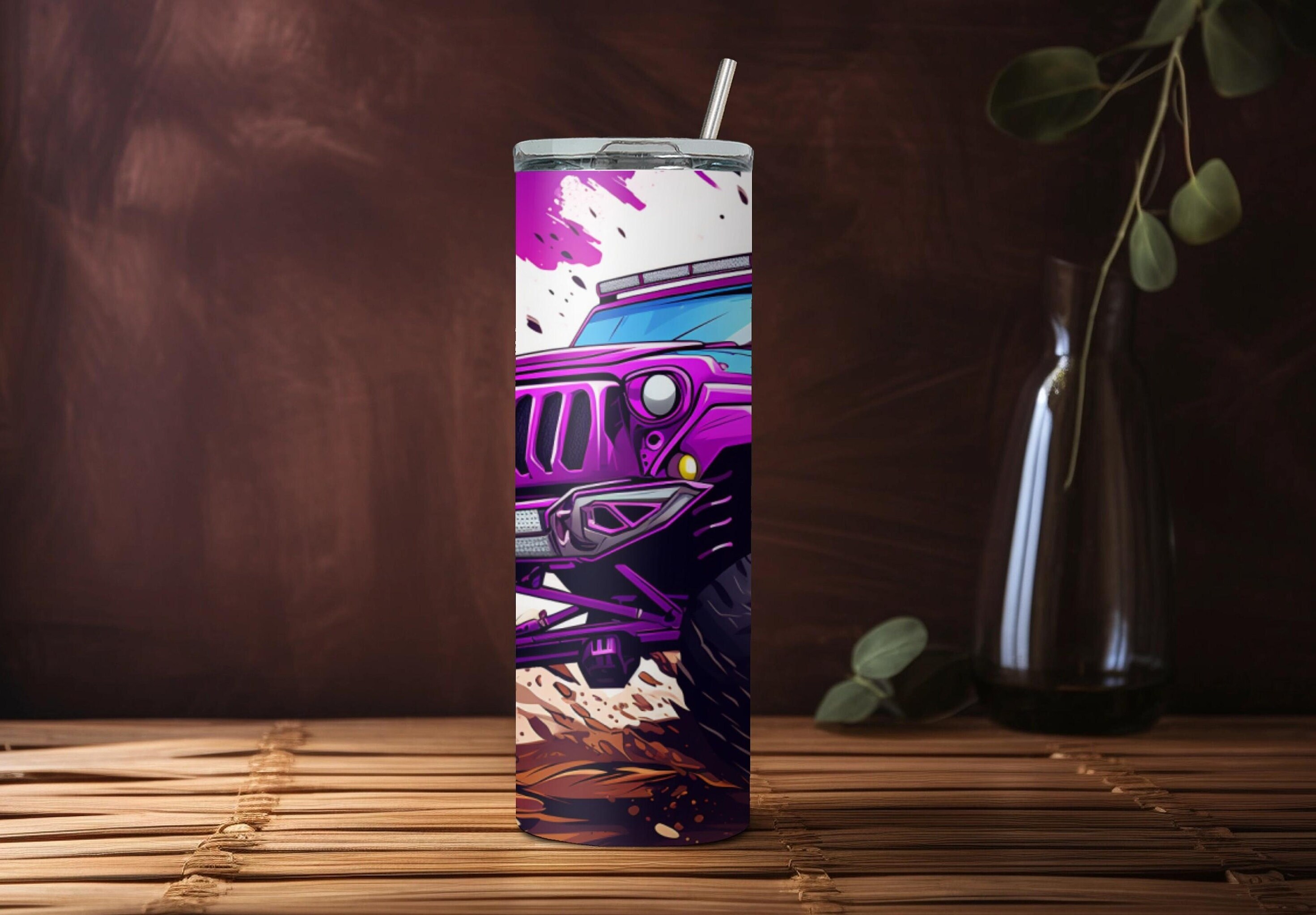 3D Purple Terrain Purple Sxs Tumbler Wrap Sublimation Design UTV ...