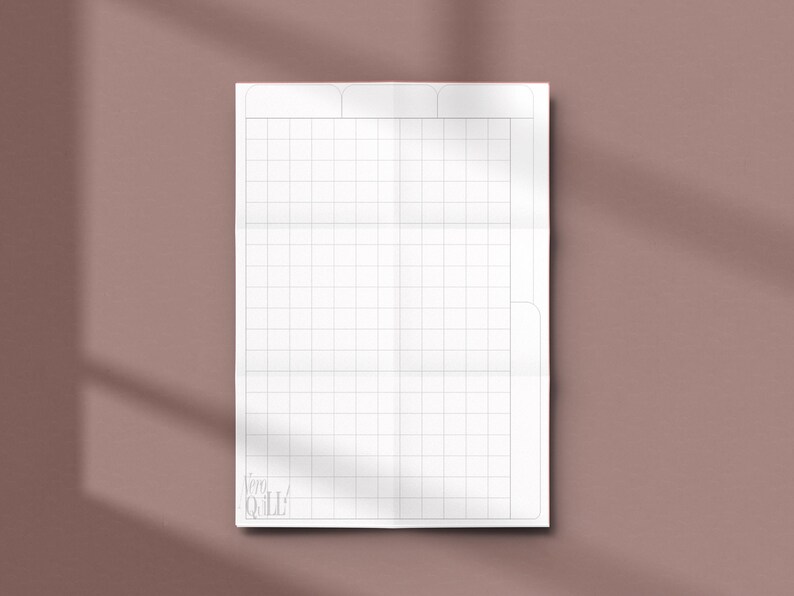 A6 Graph Notes Printable Planner Insert – PDF Download | A6 on US ...