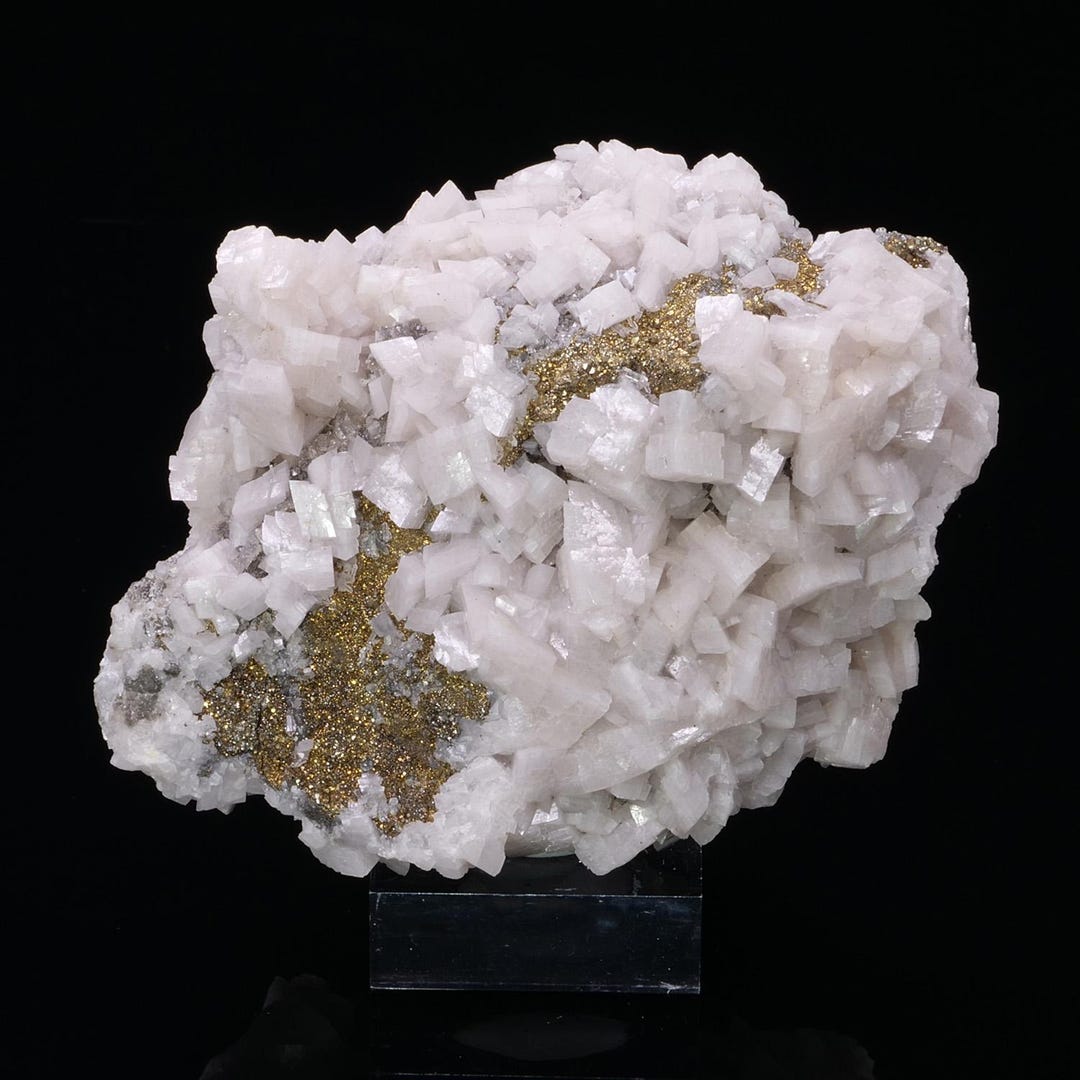 Dolomite and Pyrite From Shangbao Mine China 230 Grams Collectible ...