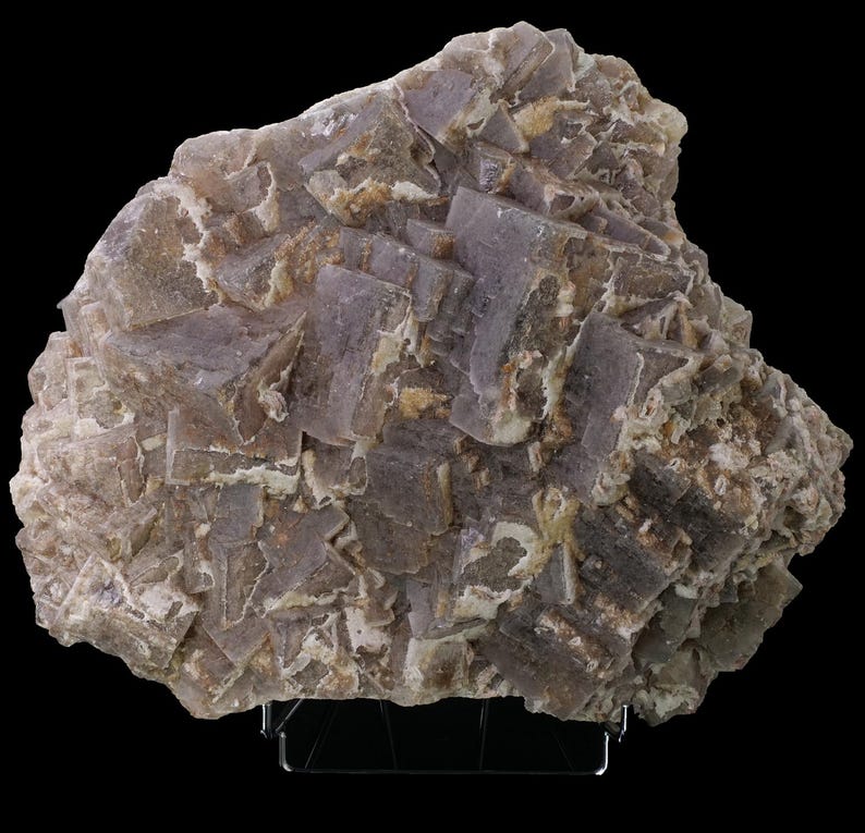Fluorite From Chaillac Indre France 10730 Grams Collectible Minerals - Etsy