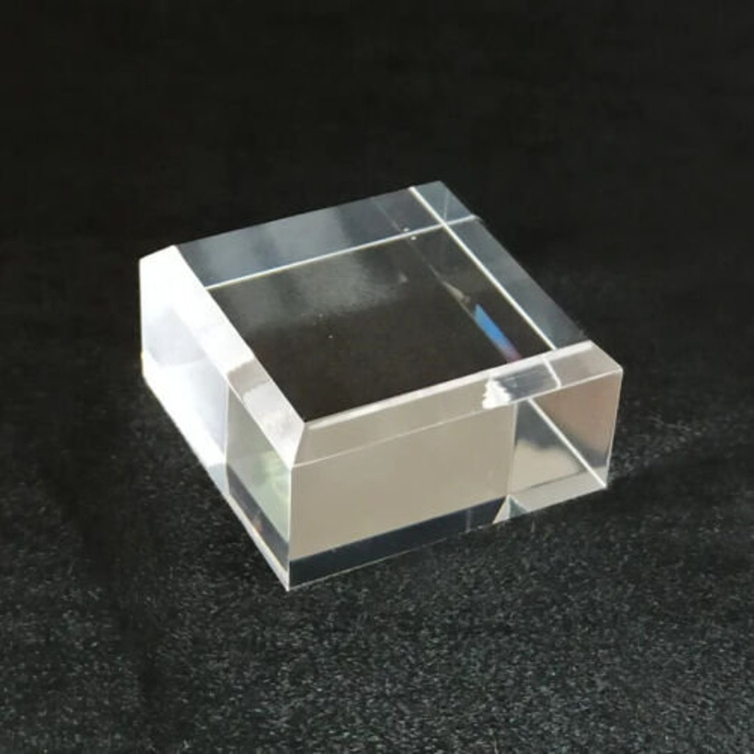 Acrylic Base 50 X 50 X 25 Mm for Collection - Etsy