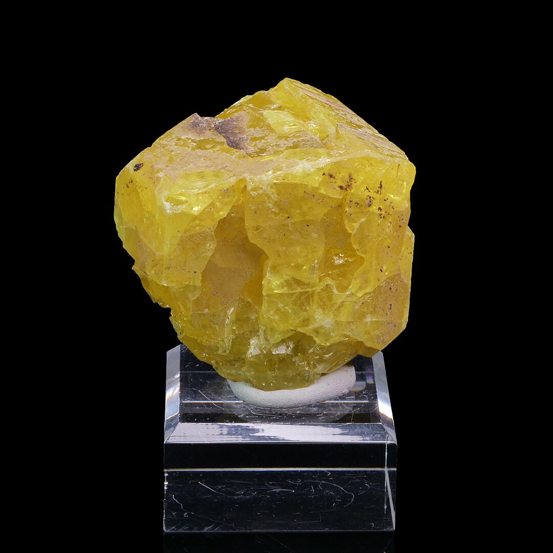 Sulfur From Cozzo Disi Italy 75 Grams Collectible Minerals - Etsy