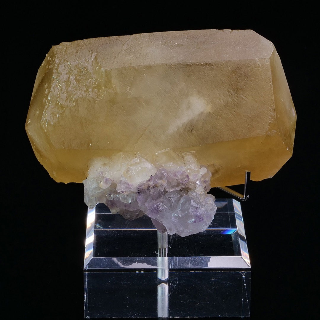 Fluorite and Calcite From Shangbao Mine China 270 Grams Collectible ...