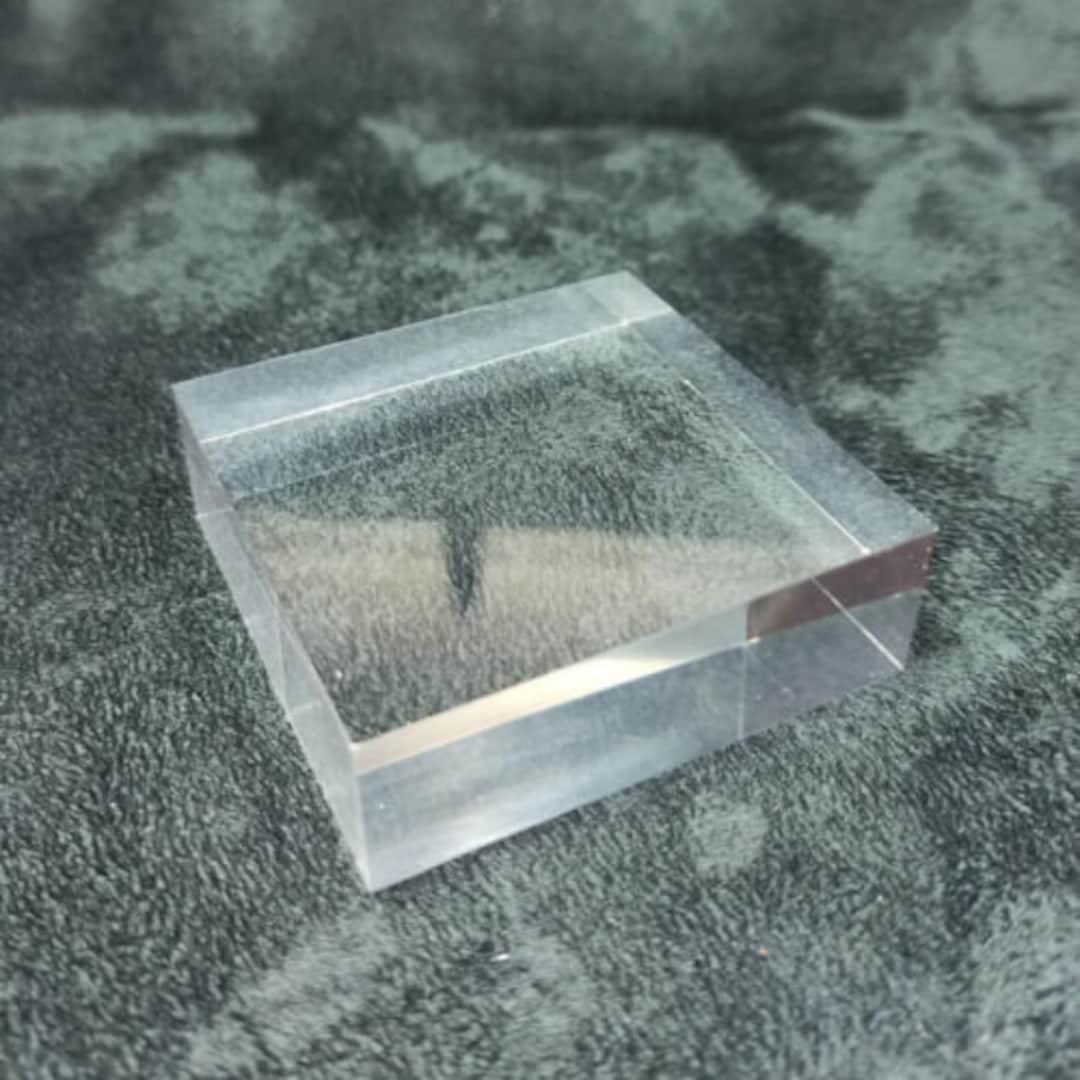Acrylic Base 60 X 60 X 20 Mm Without Chamfers for Collection - Etsy ...