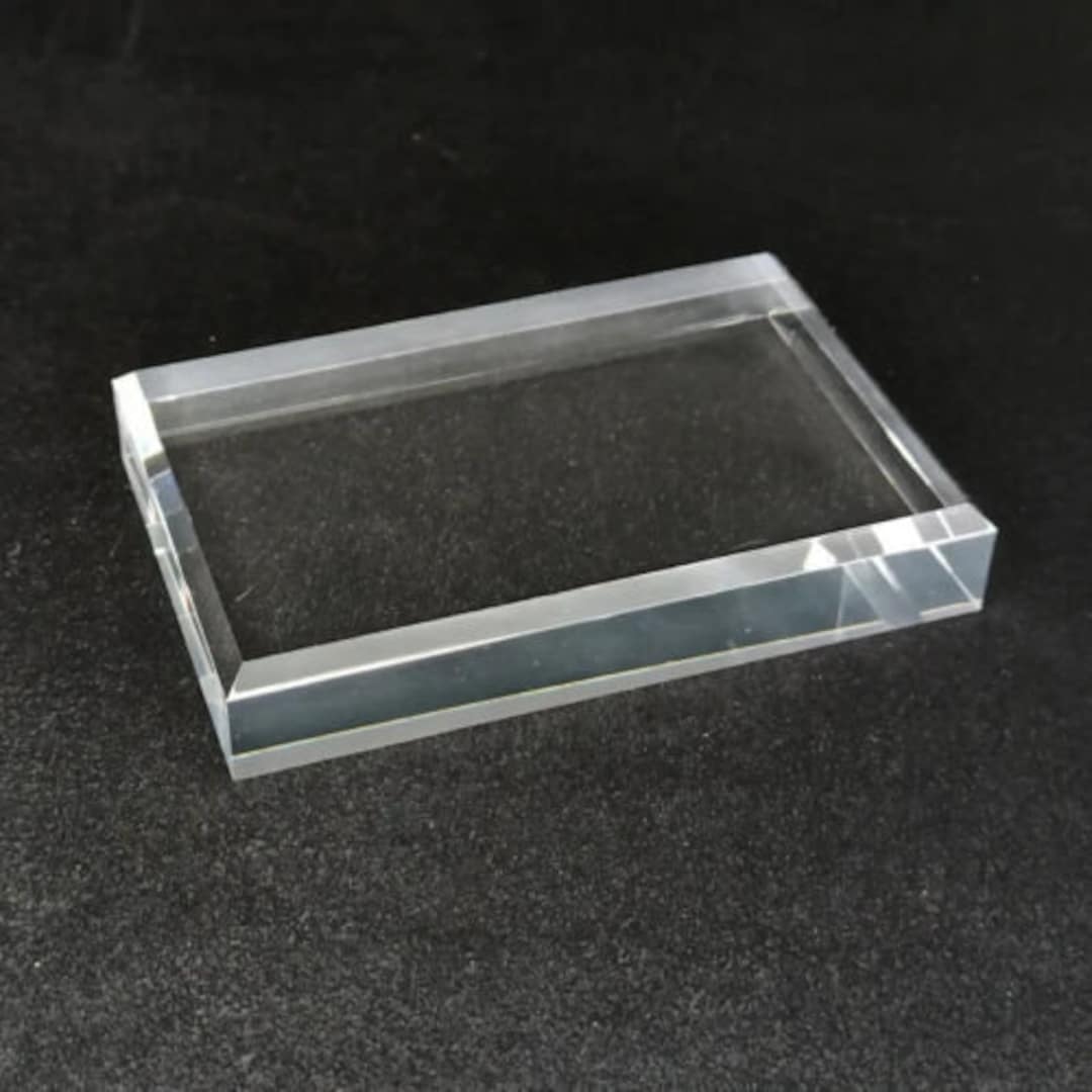 Acrylic Base 120 X 80 X 20 Mm for Collection - Etsy
