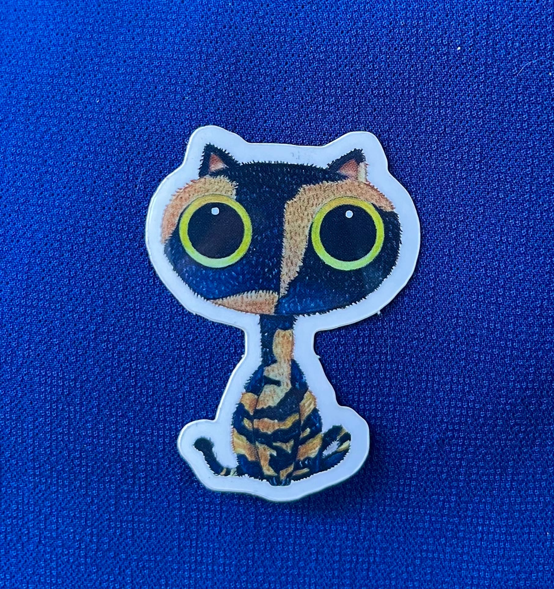 Tortoiseshell Cat Vinyl Sticker - Etsy