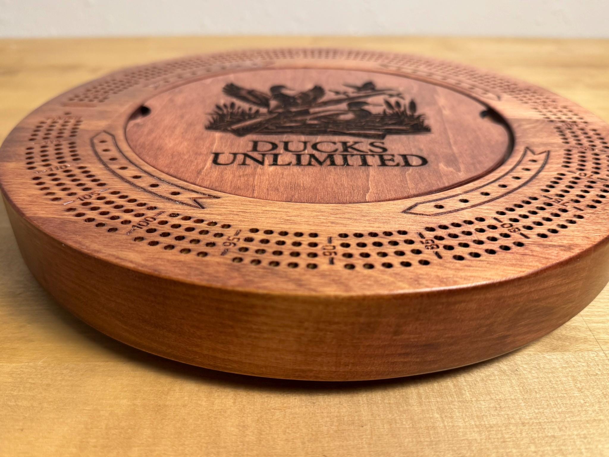 Personalized Solid Wood Cribbage Board: 4-track Game With Storage - Etsy