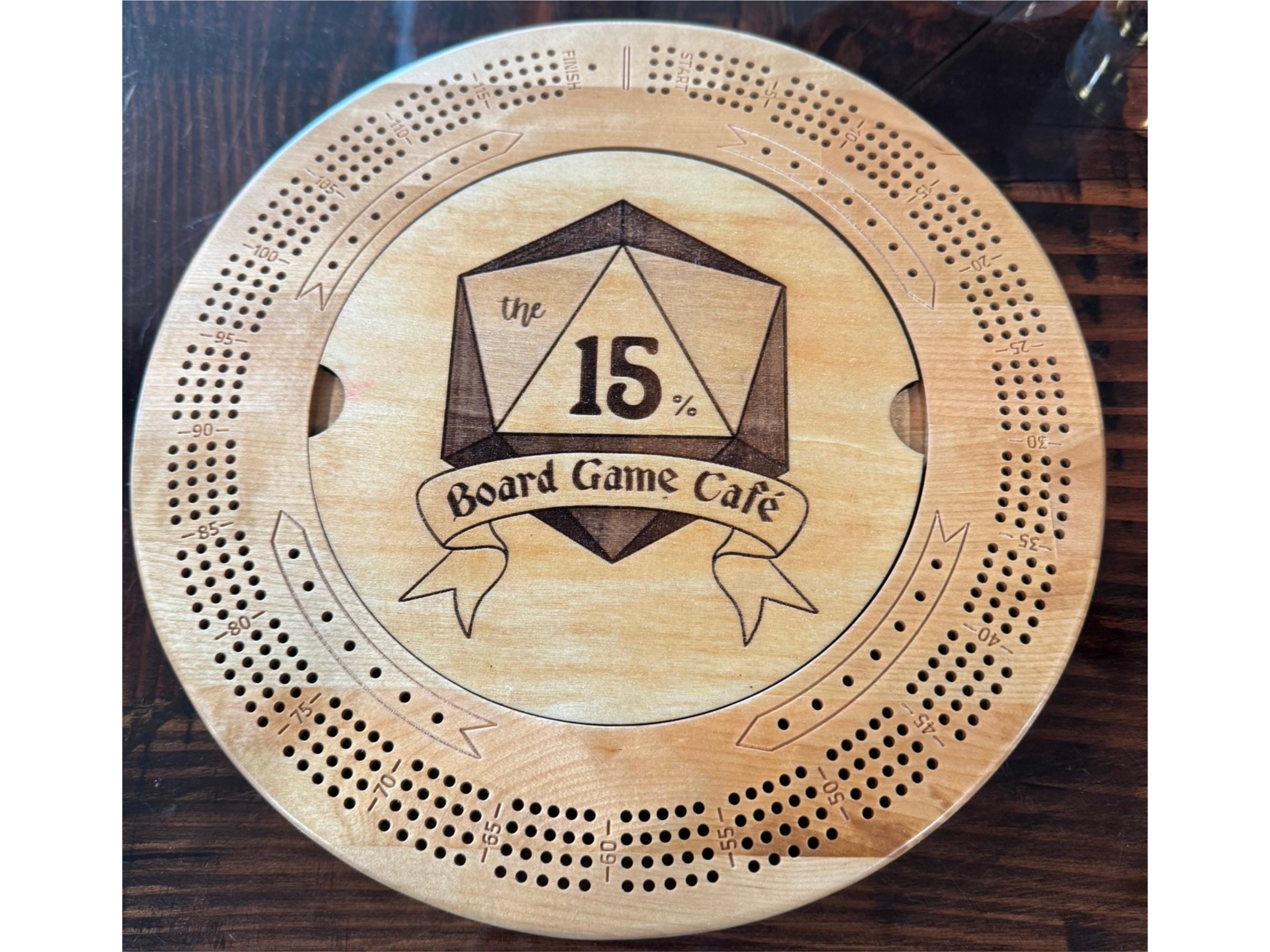 Personalized Solid Wood Cribbage Board: 4-track Game With Storage - Etsy