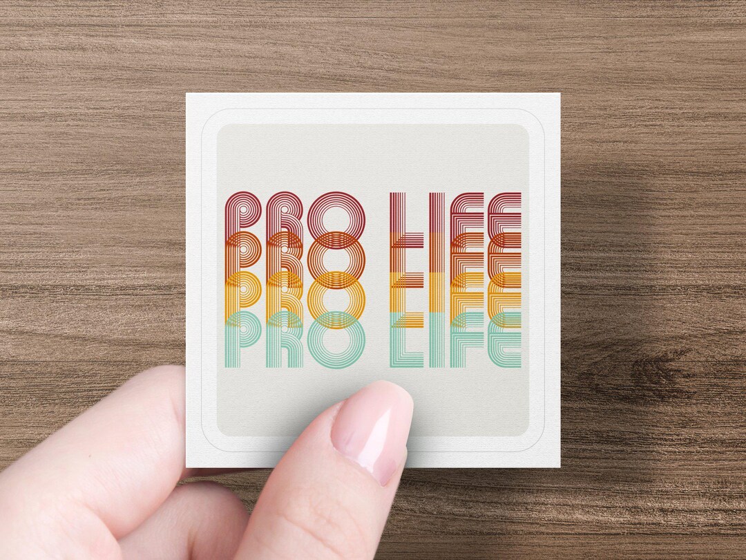 Pro Life Stickers, Inspirational Decals, Positive Affirmation Stickers ...