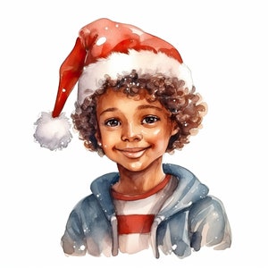 Christmas Boys Clipart, Boy Clipart, Christmas Kids Clipart, Christmas ...