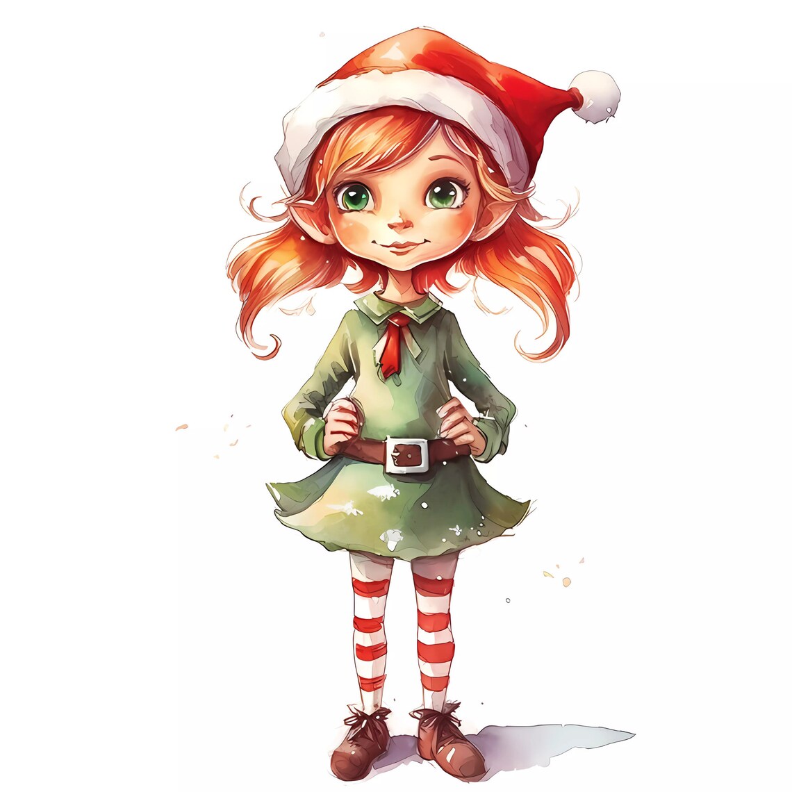 Christmas Elf Clipart, Christmas Elves Clipart, Christmas Clipart for ...