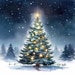 Christmas Tree Clipart, Watercolor Winter Tree Clipart, Pine Trees ...