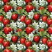 Strawberry Seamless Pattern Digital Paper, Strawberry Pattern ...