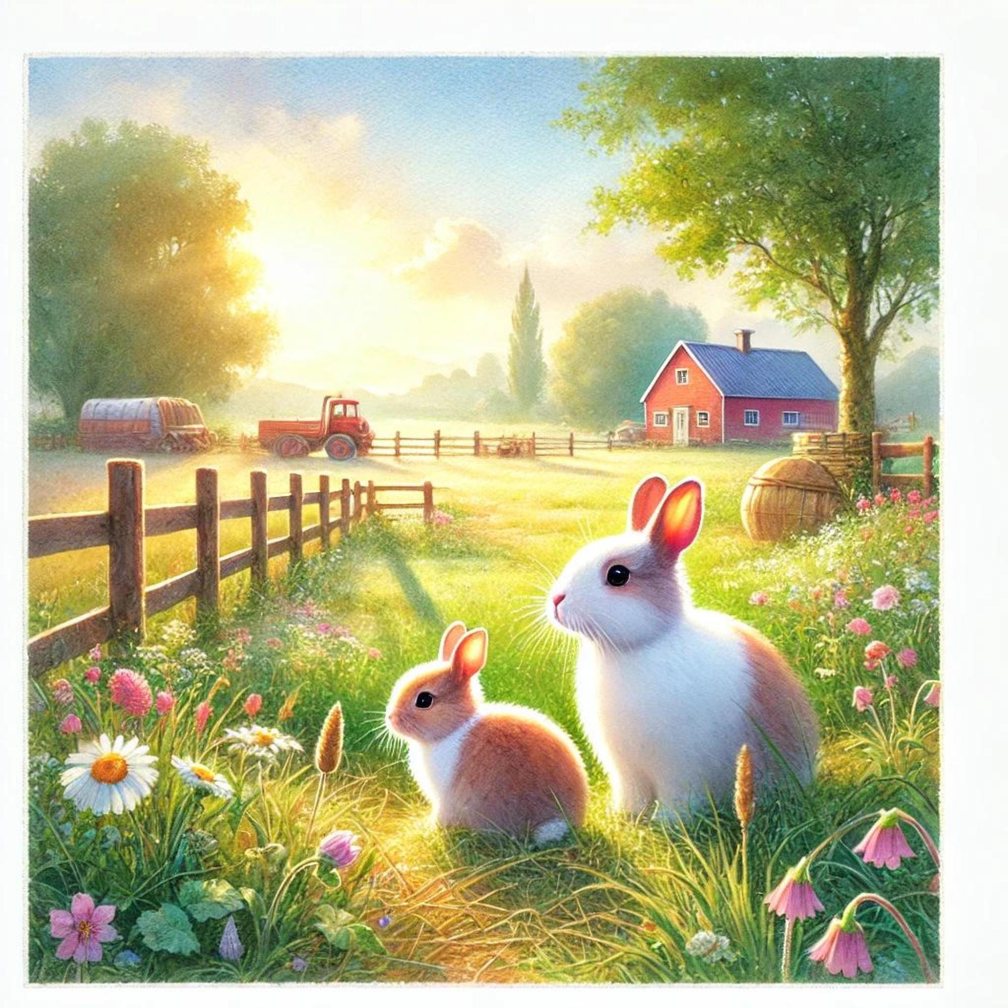 Cute Bunny Clipart, Rabbit Clipart, Cute Watercolor Bunny Clipart ...