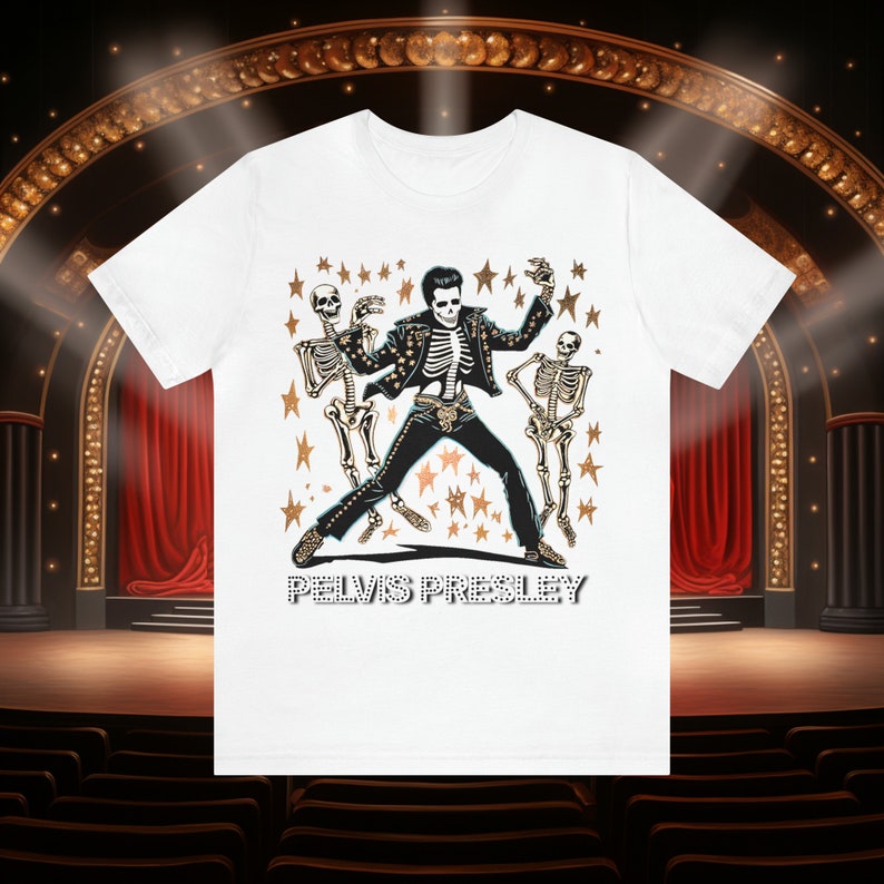 Funny Rock and Roll, Elvis Presley Pun T Shirt, Halloween Tshirt ...