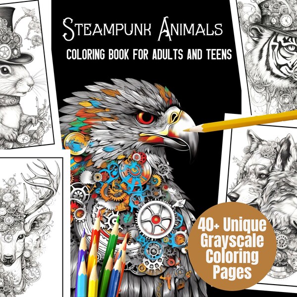 Steampunk Animals - Etsy