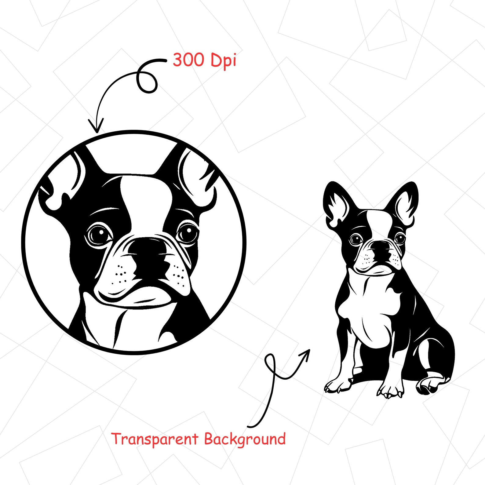 Dog Breed Clipart Bundle | Cute Minimalist Dog Svg | Full Breed ...