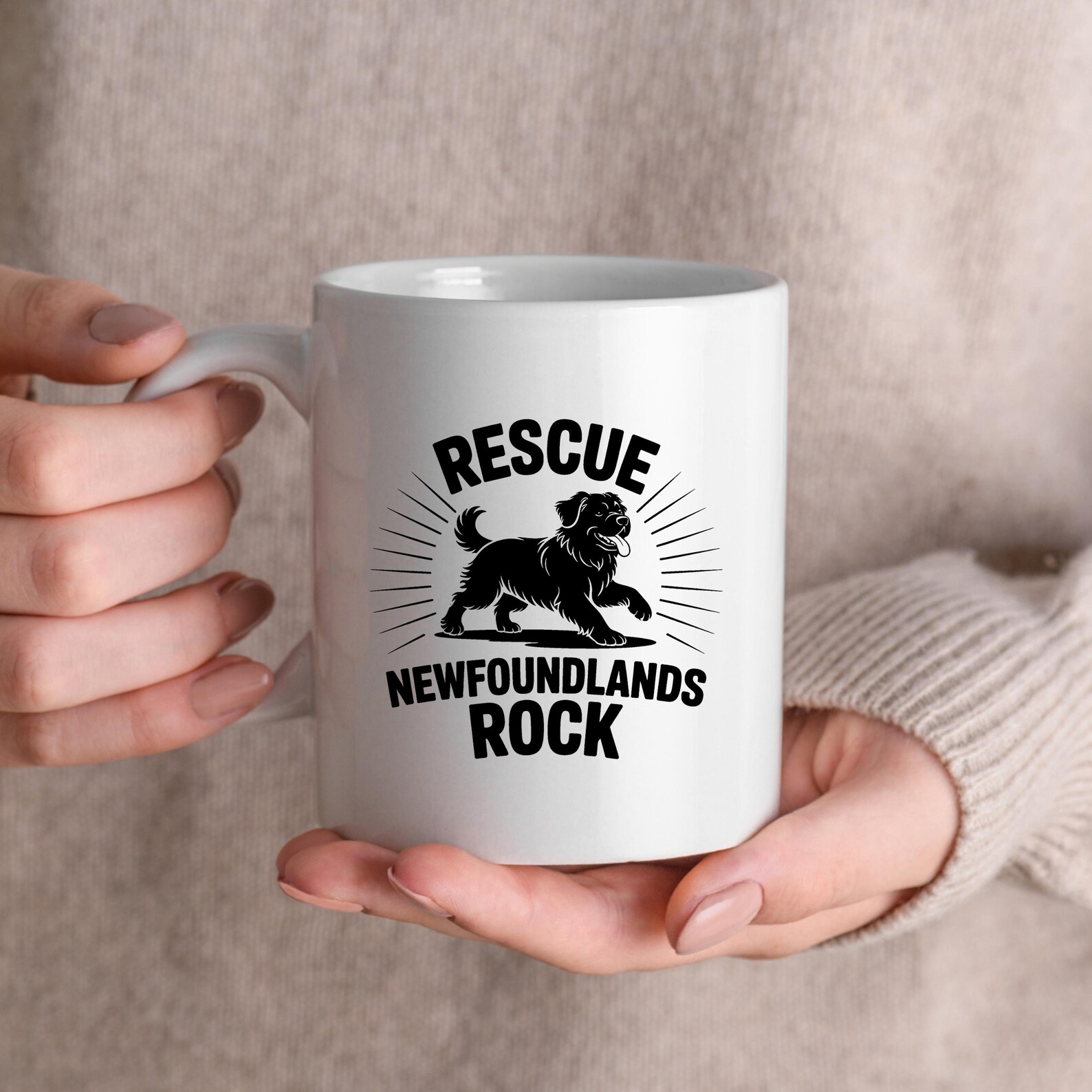 Rescue Newfoundland Svg Bundle | Dog Lover Cricut Cut Files | Funny Pet ...