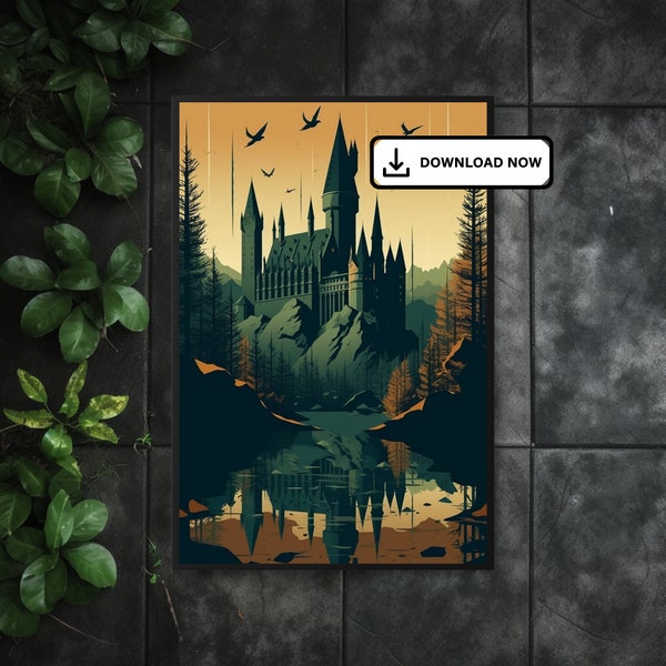 Poster Hogwart Legacy - Etsy