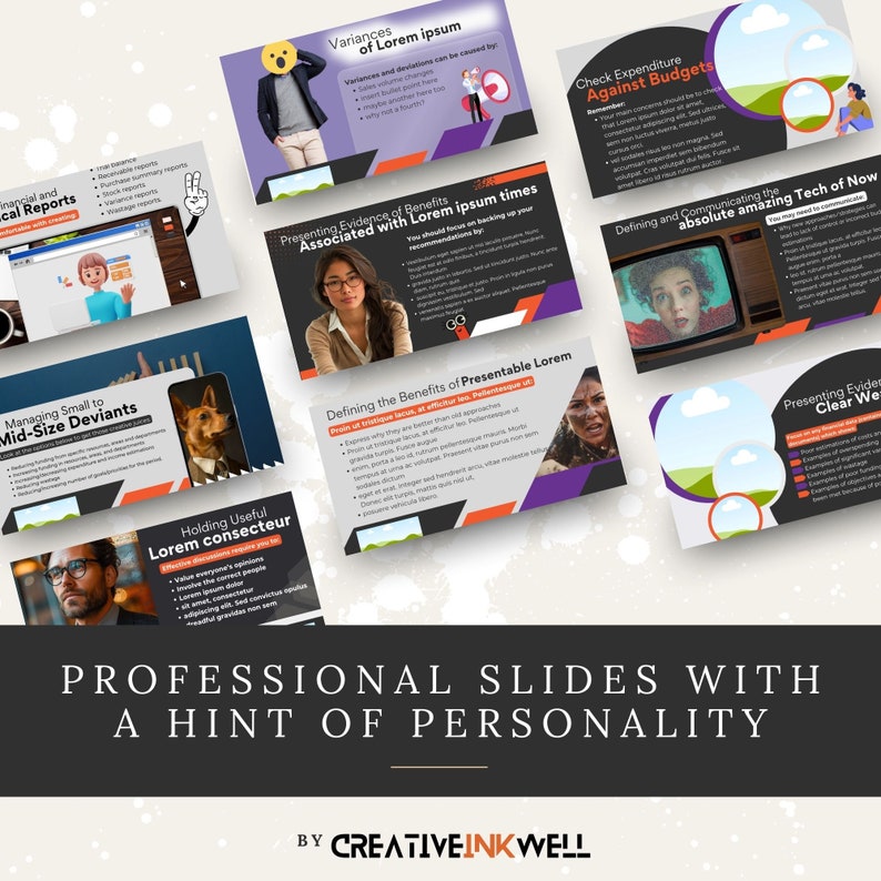 Slide Deck Template 4, Canva Presentation | Pitchdeck | Lesson | Online ...