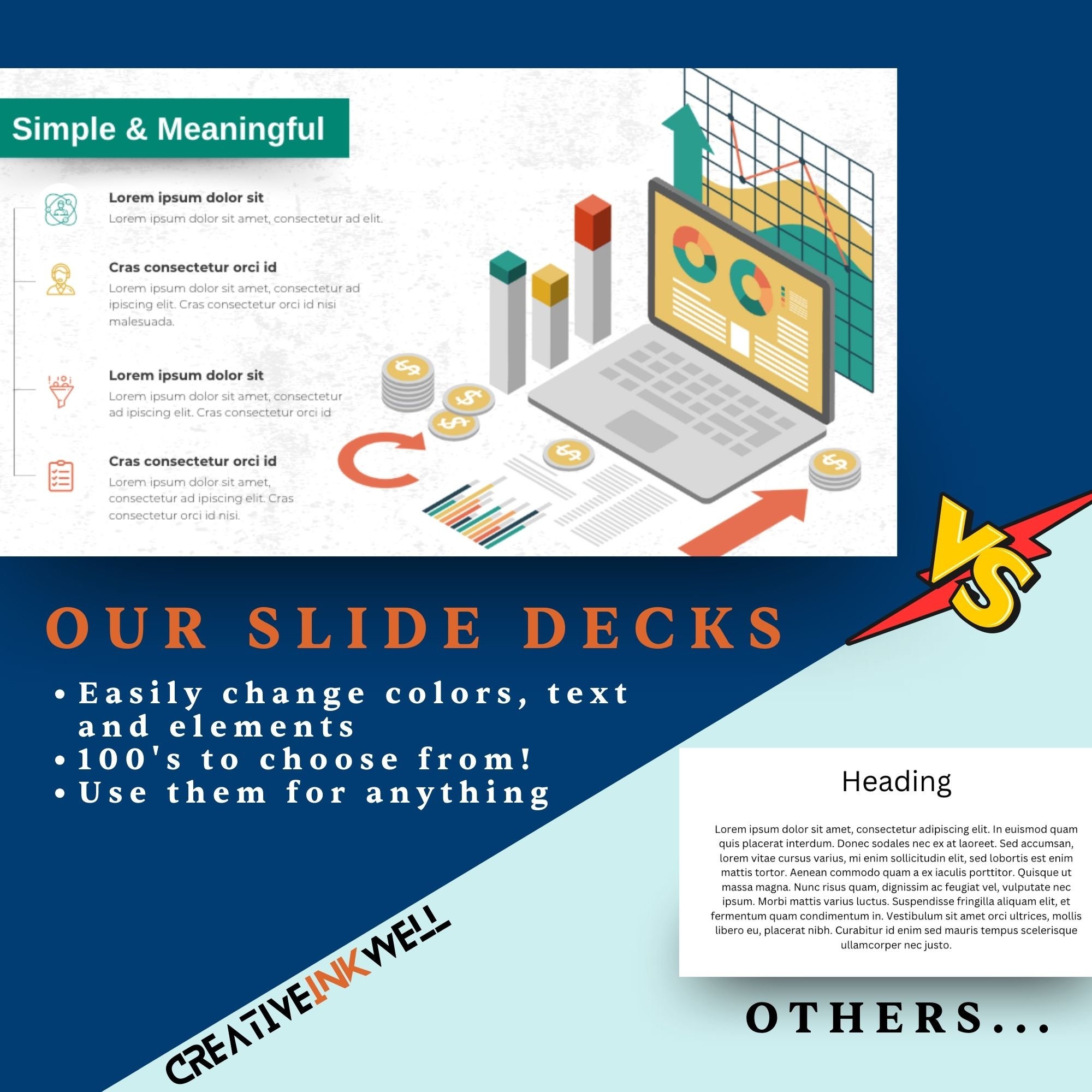 Massive 1032 Slide Deck Bundle, Canva Presentation | Pitch Deck | PPT ...