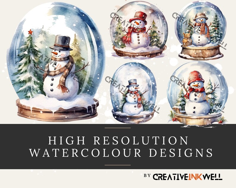19 PNG Snowman Snow Globe Clipart Collection | High-resolution ...