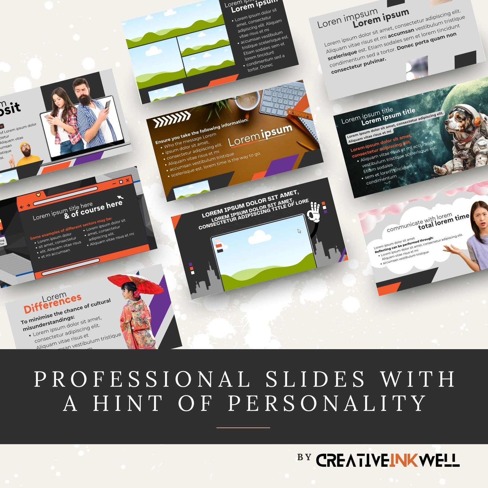 Slide Deck Template 3, Canva Presentation | Pitchdeck | Lesson | Online ...