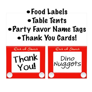 Printable Tent Table Cards for Party Table Tents, Food Label Tents for ...