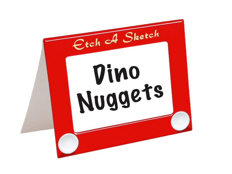 Printable Tent Table Cards for Party Table Tents, Food Label Tents for ...