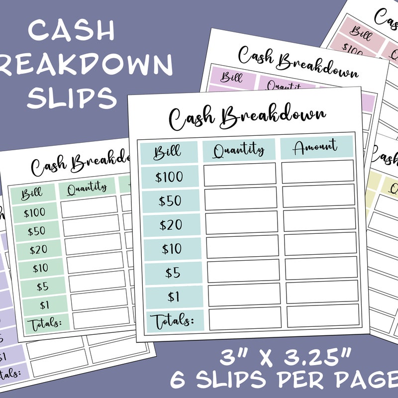 Budget Breakdown Download - Etsy