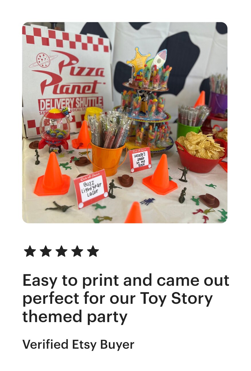 Etch a Sketch Printable Poster Large Sign for Kids Party Decor Food ...