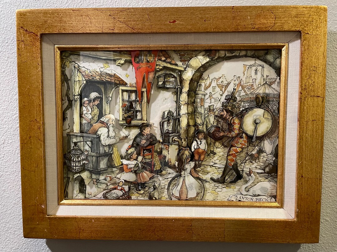 Anton Pieck 3D Framed Diorama - Etsy