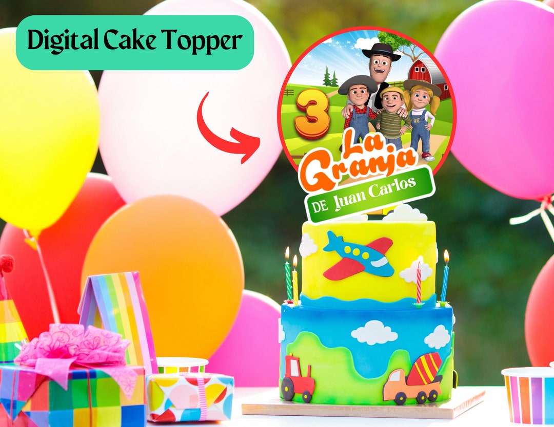 La Granja Digital Cake Topper , La Granja De Zenon Cake Topper , La ...