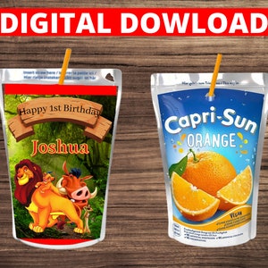 The Lion King Bundle , the Lion King Birthday Labels - Etsy