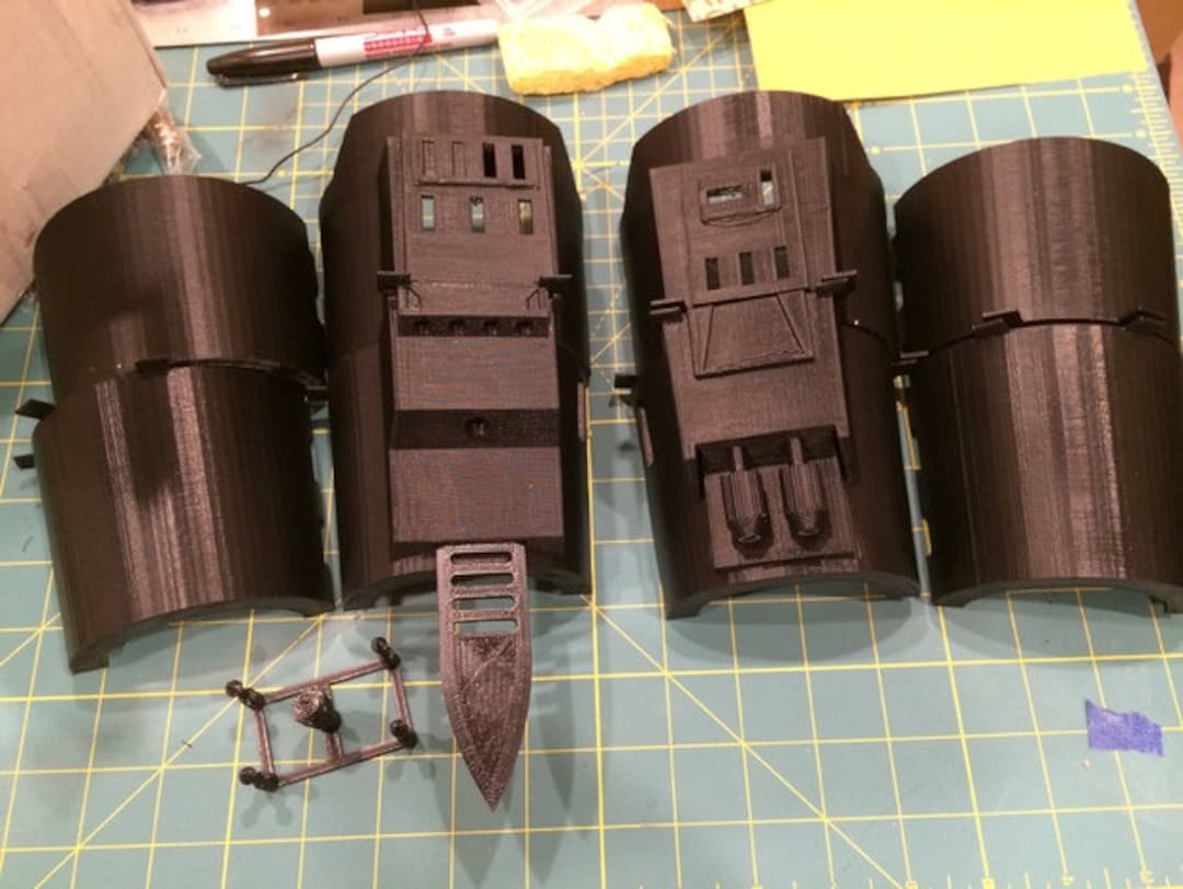 Death Watch Mandalorian Gauntlets STL Files for 3D Printing - Etsy