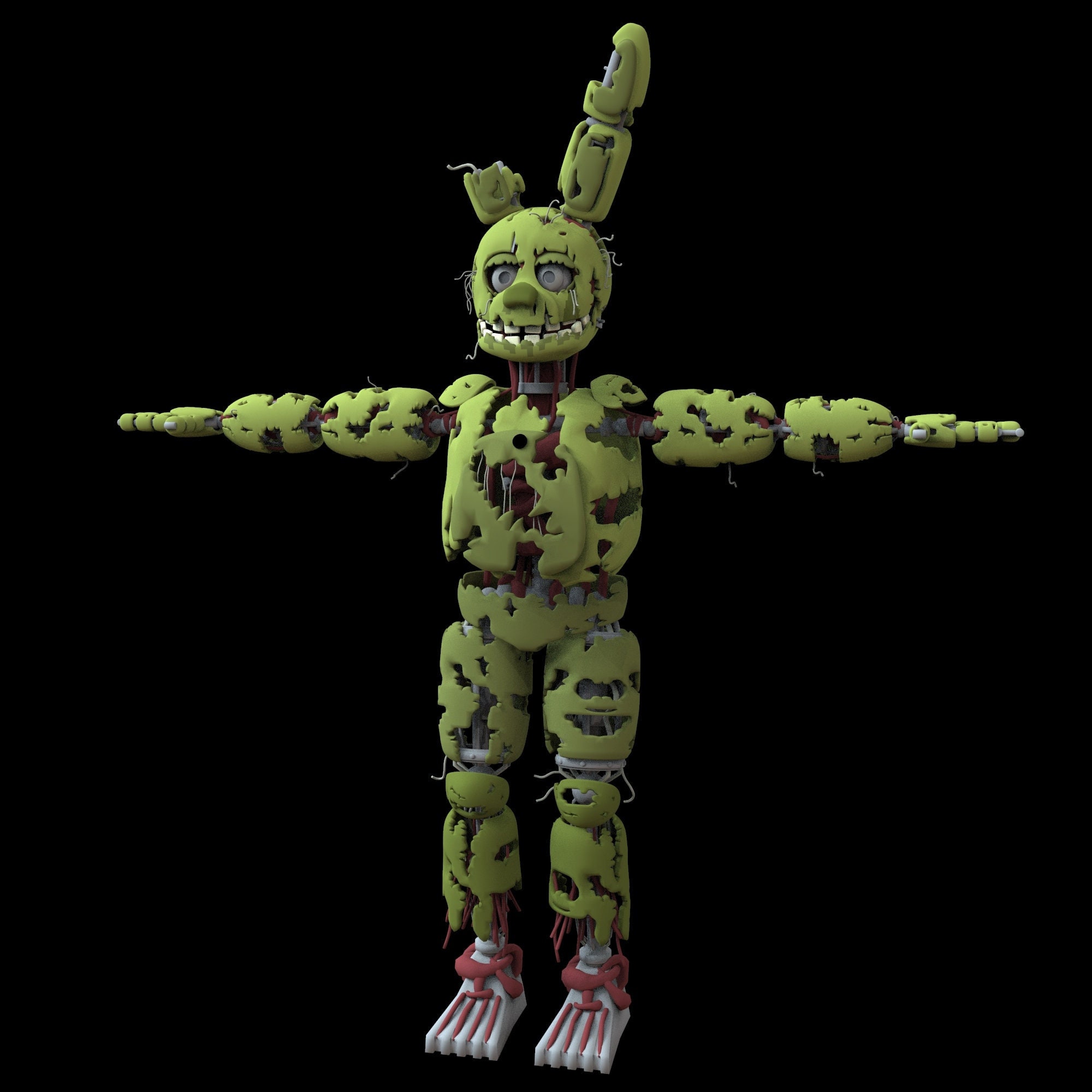 FNAF Springtrap Furry Cosplay Five Night's at - Etsy Australia