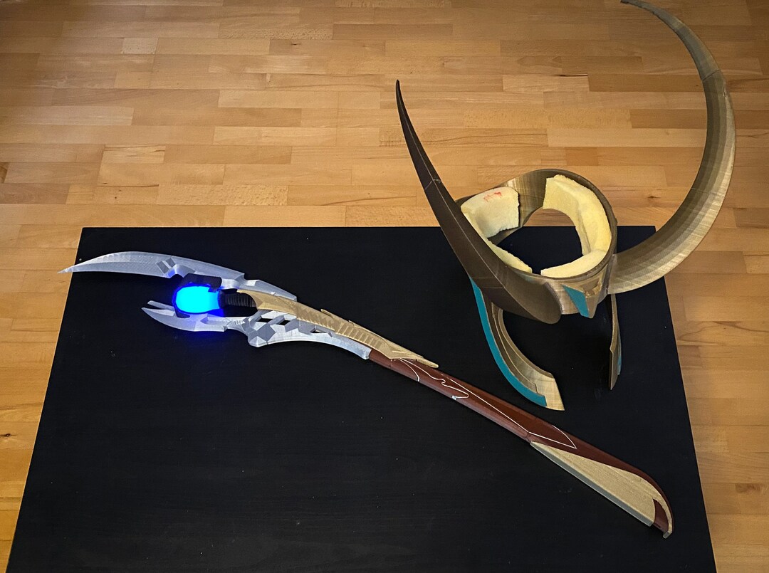 Marvel: Avengers Loki's Short Staff chitauri Scepter - Etsy