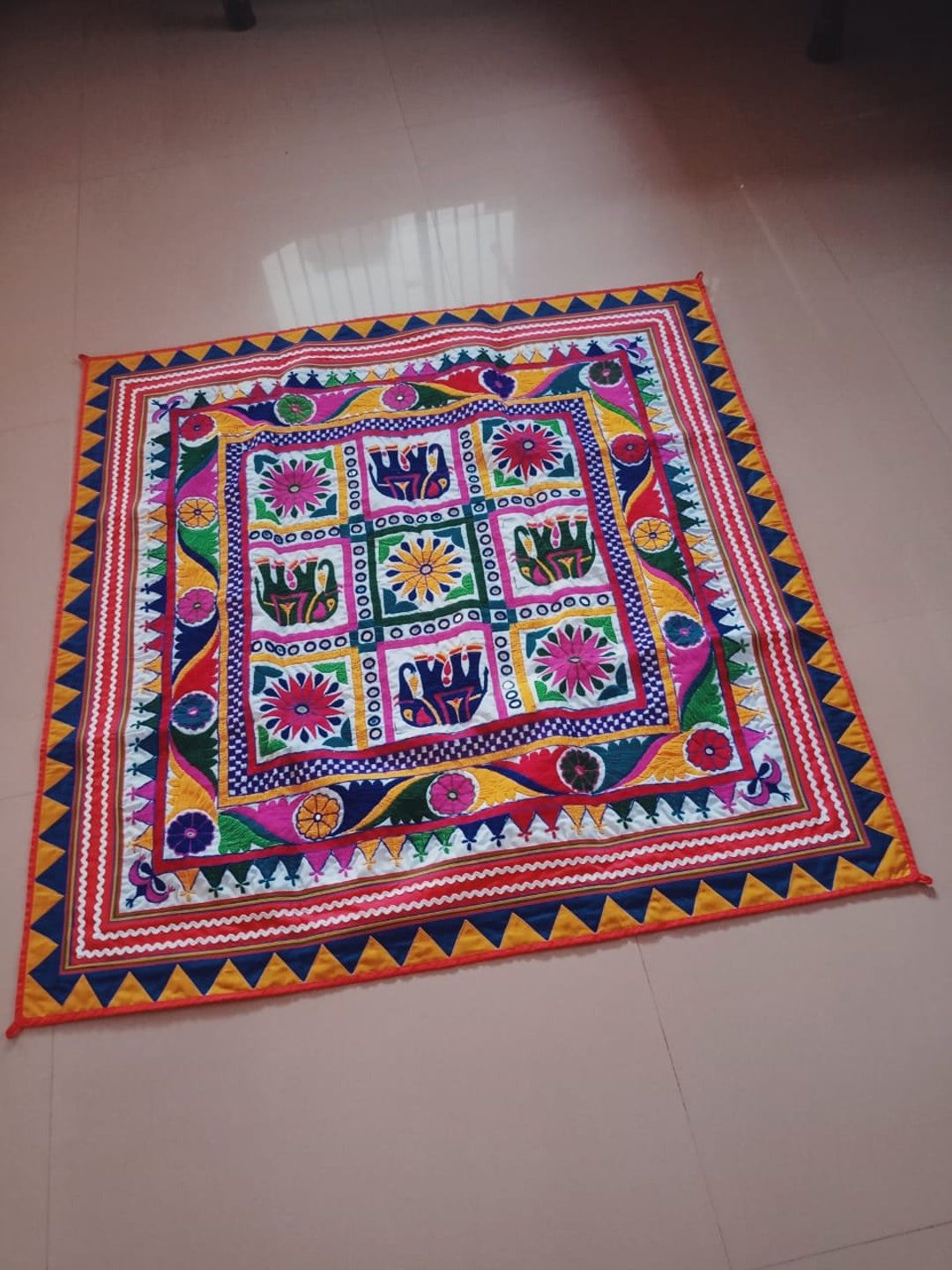 Indian Tradination Wall Hanging Craft With Hand Made Name Product is ...