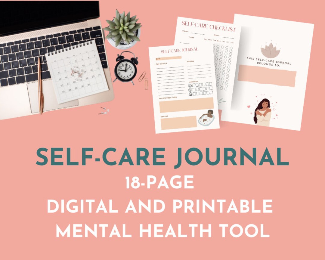 Self-care Journal • Printable • Mental Health Tools • Trackers • Daily ...