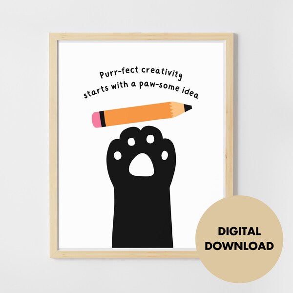 Paw Print Classroom Decor - Etsy