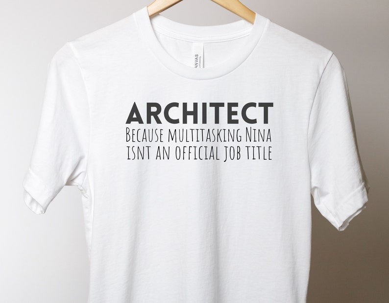 Architect Tshirt, Architect Student Tee, Profession T Shirt, Gift for ...