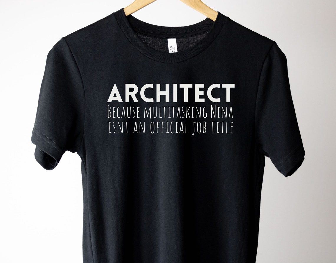Architect Tshirt, Architect Student Tee, Profession T Shirt, Gift for ...