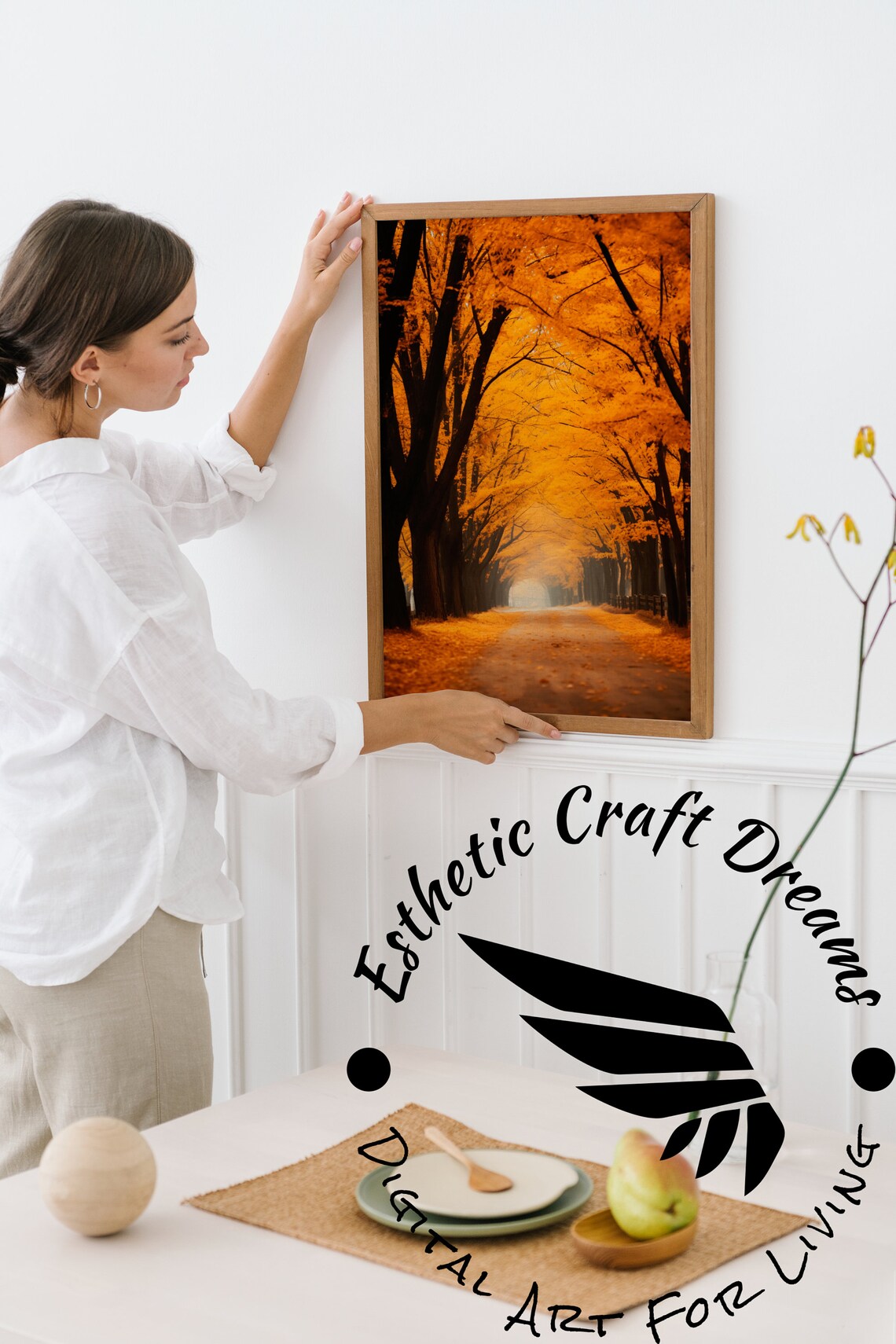 Digital Landscape Print Wall Decor Artful, Artful Gift for Wall Decor ...