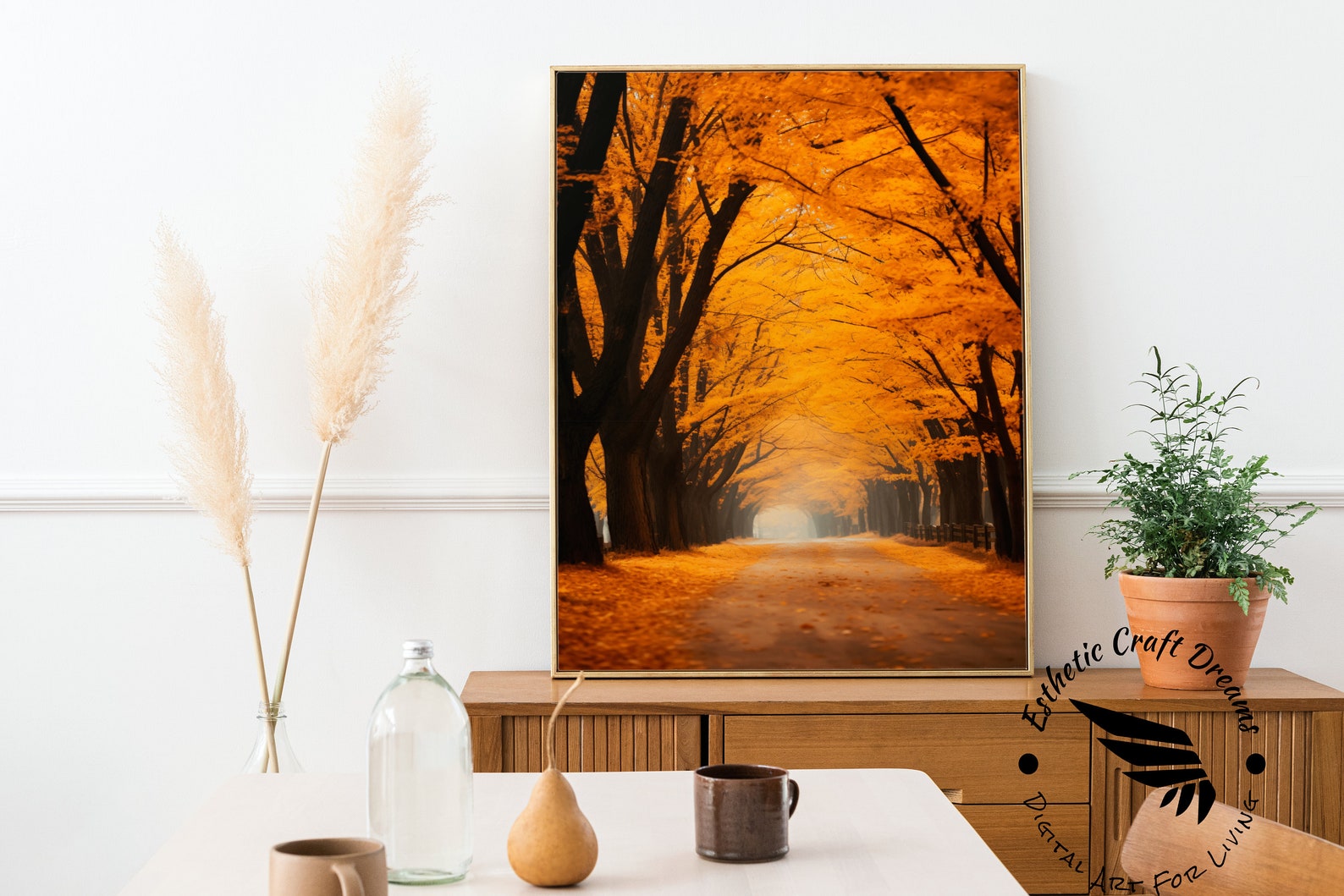 Digital Landscape Print Wall Decor Artful, Artful Gift for Wall Decor ...
