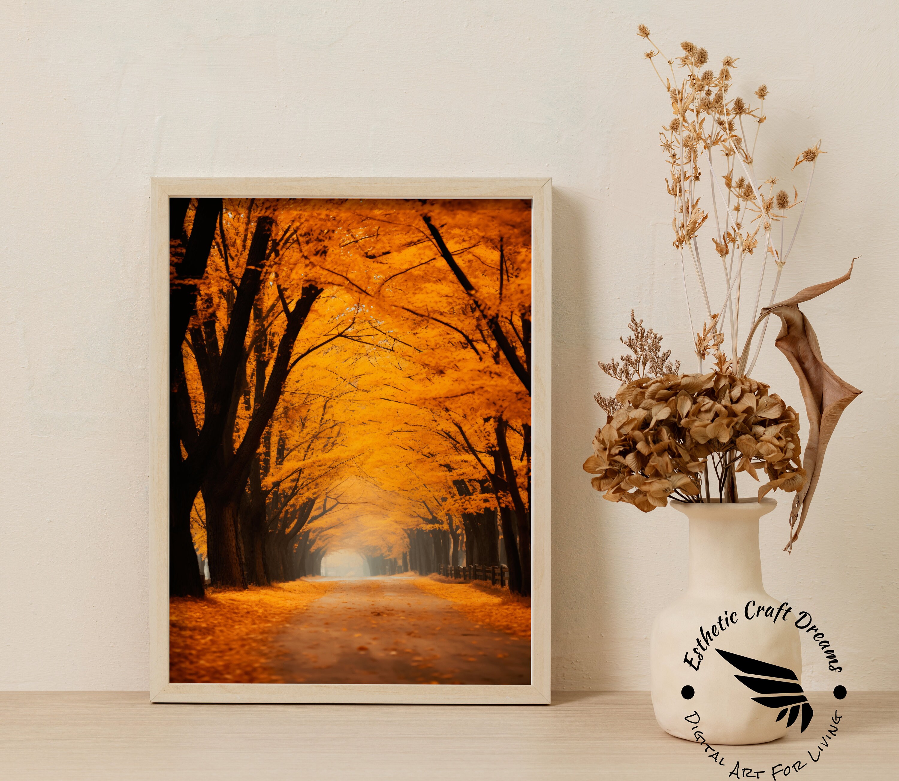 Digital Landscape Print Wall Decor Artful, Artful Gift for Wall Decor ...